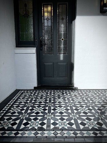 Traditional federation floor tiles / Victorian & Federation tiles ...