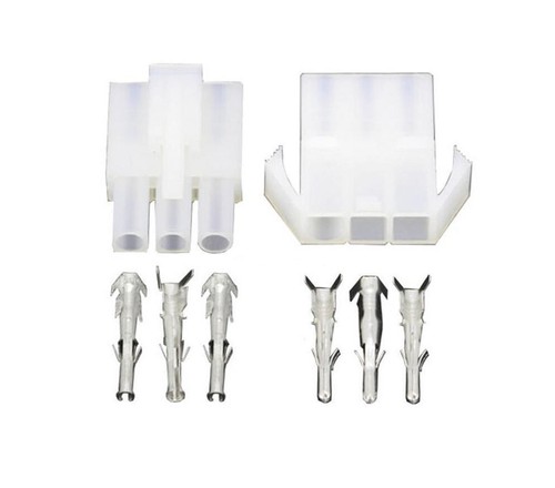 Air Docking Connector Plugs with Wings Male and Female L6.2 3Pin 6.2mm ...