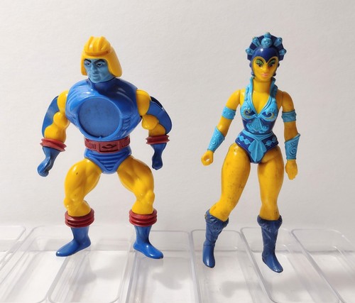 Vintage MOTU Figure Lot - Syclone & Evil-lyn, Masters Of The Universe ...