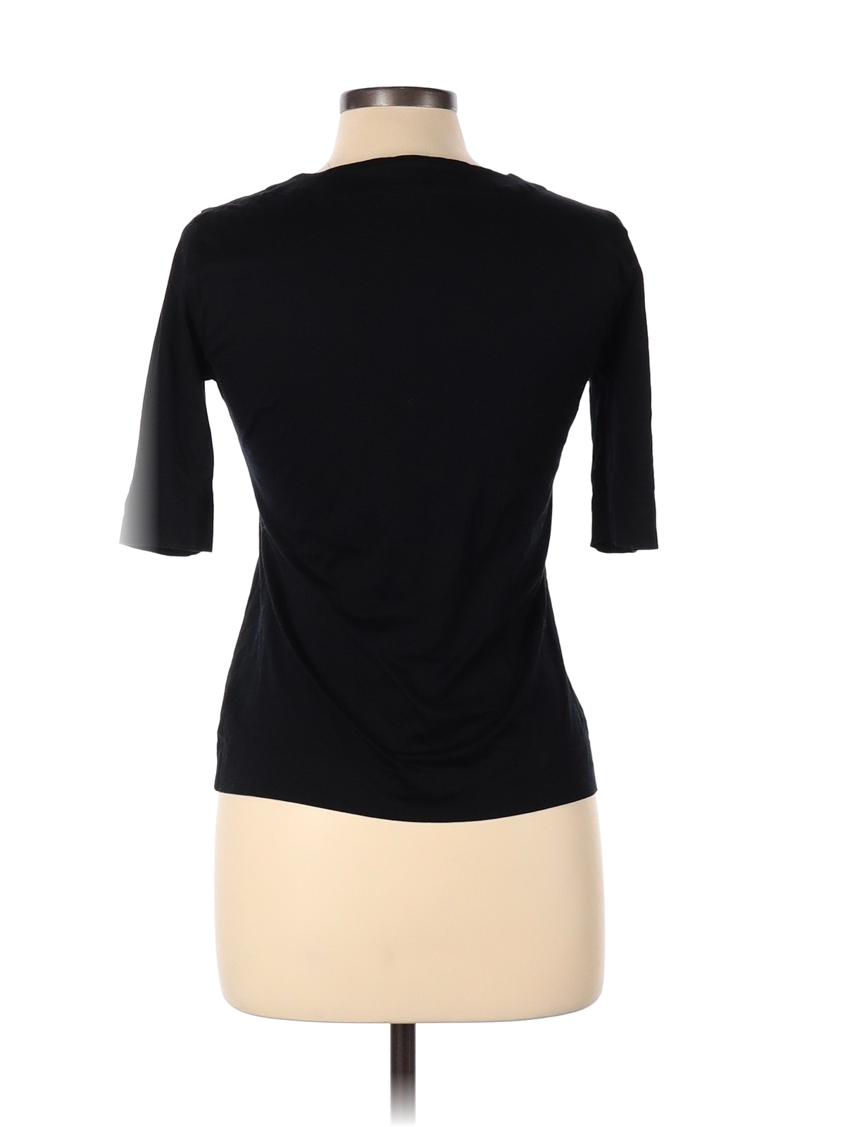 Akris Punto Women Black Short Sleeve T-Shirt 10 | eBay