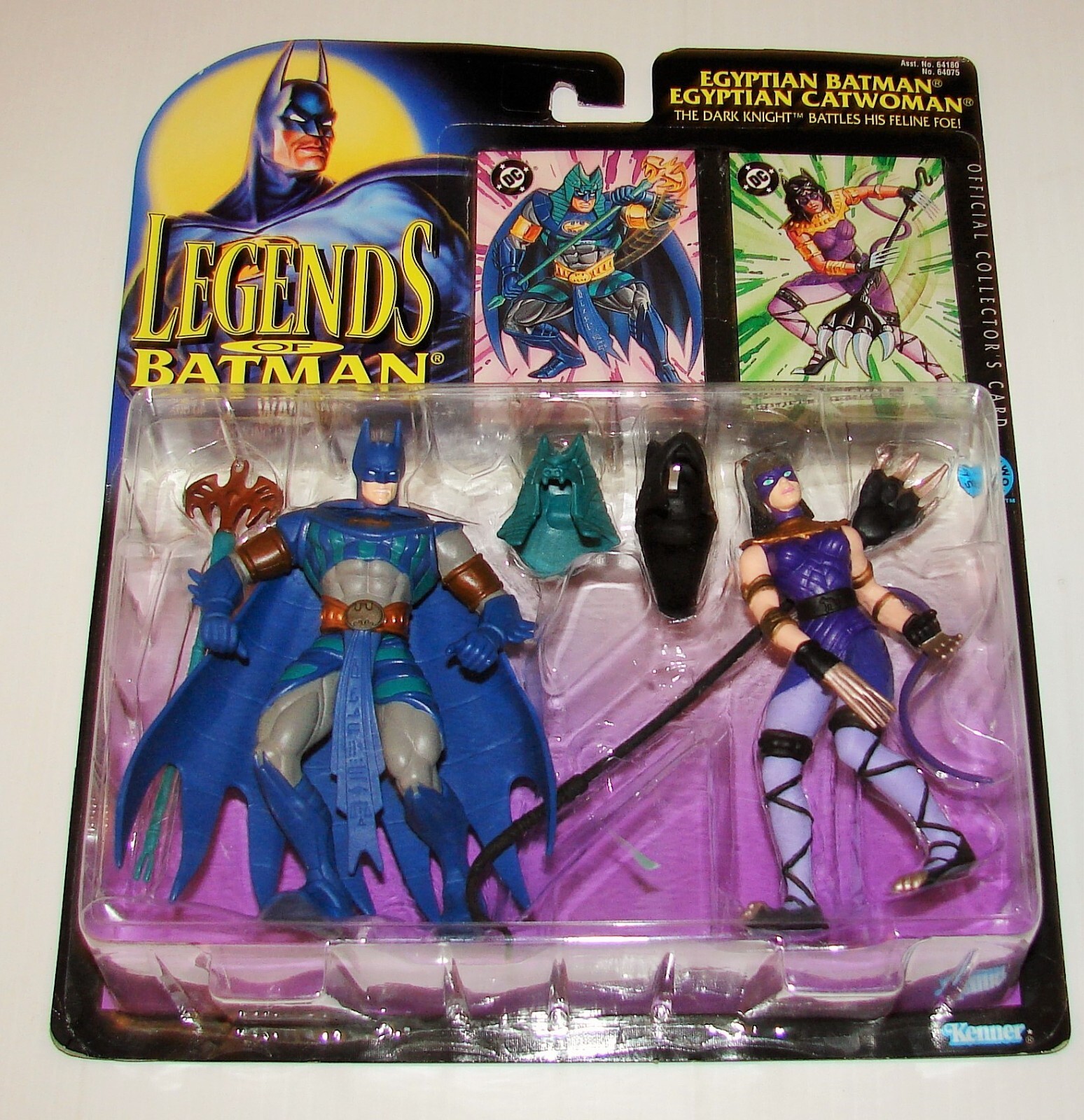 Egyptian Batman Catwoman Legends of Batman Figure DC Comics Kenner 1995 ...