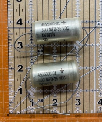 Capacitors - Sprague Electrolytic Capacitors