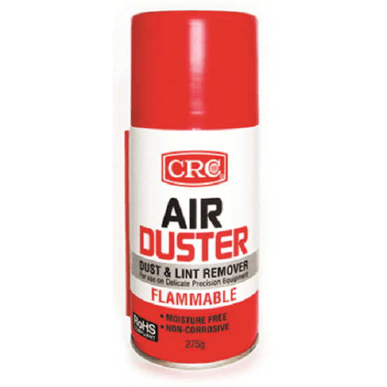 CRC AIR DUSTER 275g Aerosol, Dust & Lint Remover, Moisture Free, Multi ...
