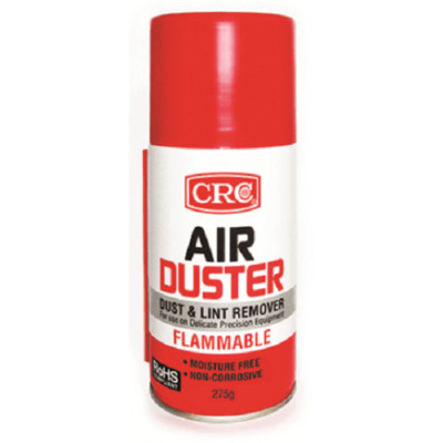 CRC AIR DUSTER 275g Aerosol, Dust & Lint Remover, Moisture Free, Multi ...