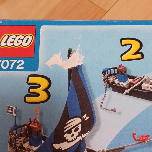 LEGO 4 Juniors: Captain Kragg's Pirate Boat (7072) for sale online | eBay