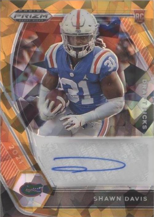 2021 Panini Prizm Draft Picks - Draft Picks Autographs Shawn Davis #DPA ...
