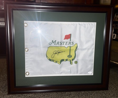 JACK NICKLAUS JSA AUTOGRAPHED MASTERS FLAG PROFESSIONALLY FRAMED | eBay