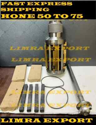 NEW CYLINDER ENGINE HONE KIT 50 mm to 75 mm Honing Machine + 4 Set ...