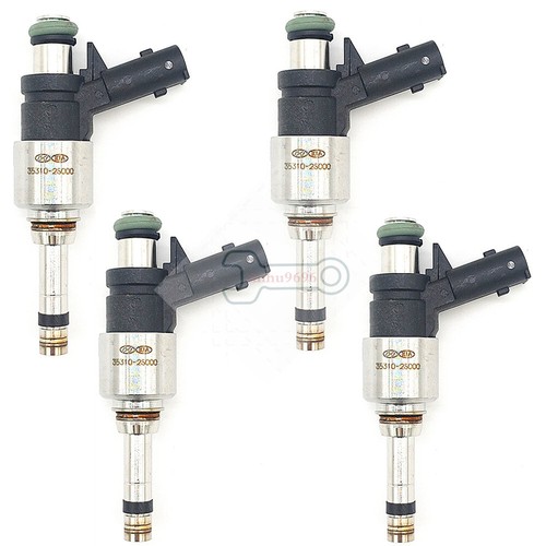 4X Fuel Injector For Hyundai Tucson Santa Fe KIA Sorento Sportag 2.5L ...