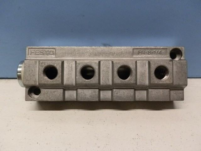 Festo 2078 Fr-8-1/4 Verteilerblock 1x for sale online | eBay