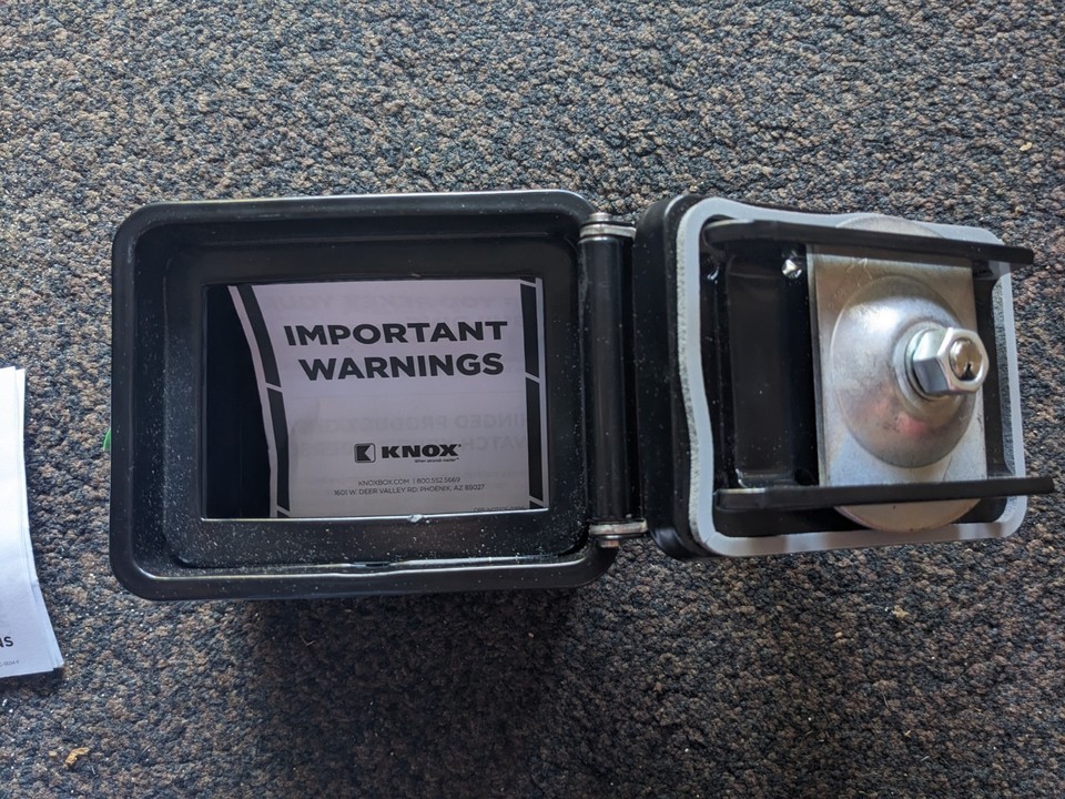 New - Knox Box 3200 Series Security Lock Box. No Key | eBay
