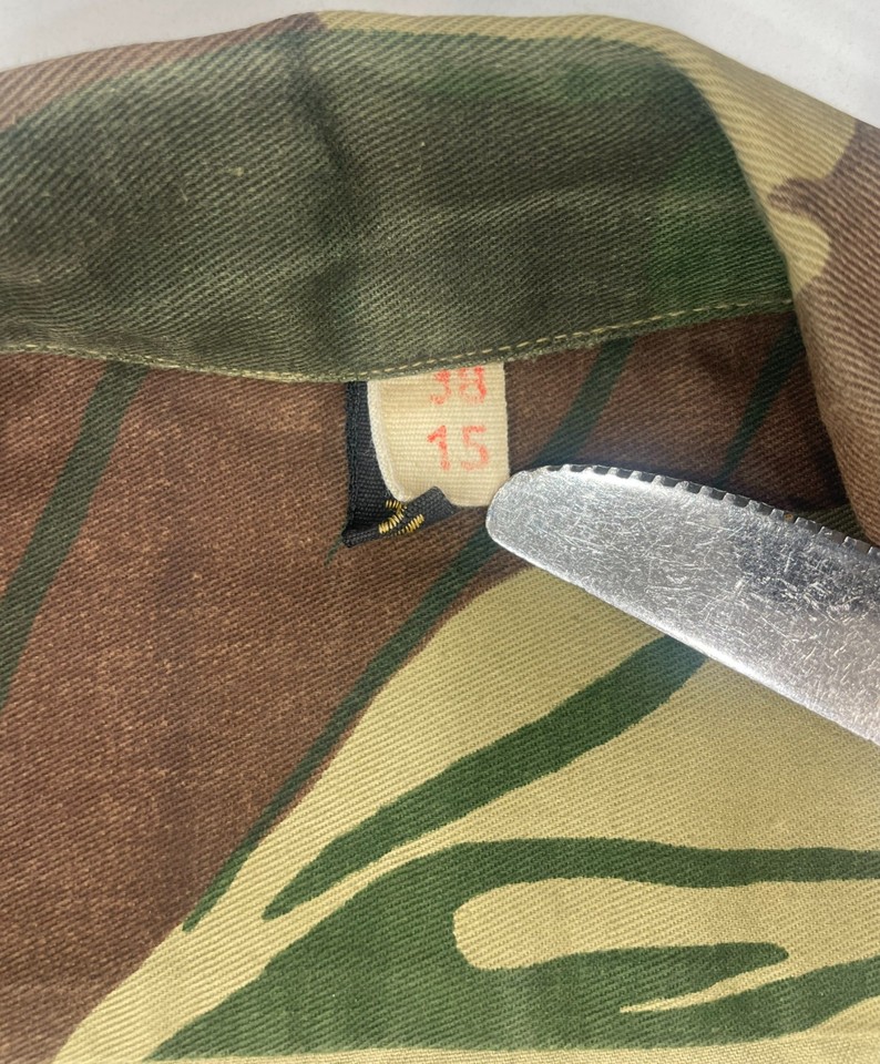 1970's Rhodesian Army '2nd Pattern Brushstroke' Camouflage Long-Sleeve ...