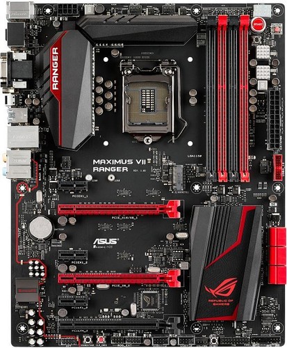 Asus ROG Maximus VII Ranger Gaming Mainboard Sockel 1150 ATX, Intel Z97 ...