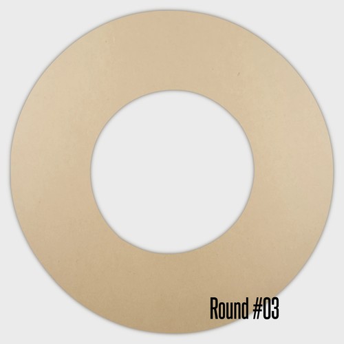 Wooden Round Shape 100-500mm 3mm MDF - Craft Unpainted 3mm MDF - Laser ...