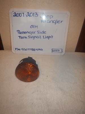 2007-2013 Jeep Wrangler OEM Passenger Side Turn Signal Light/P ...