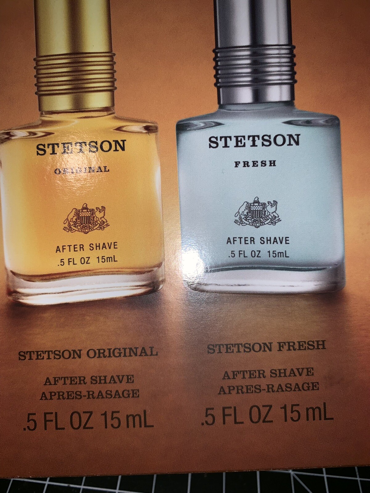 NEW Gift Box Stetson Men’s .5 Fl Oz. Aftershave Original & Fresh COTY ...