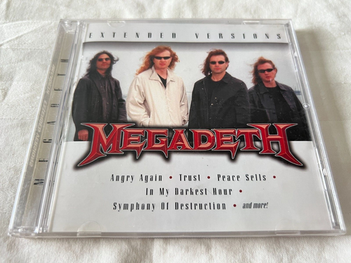 Megadeth - Extended Versions CD 2007 BMG 80s Metal Live Pitrelli OOP ...