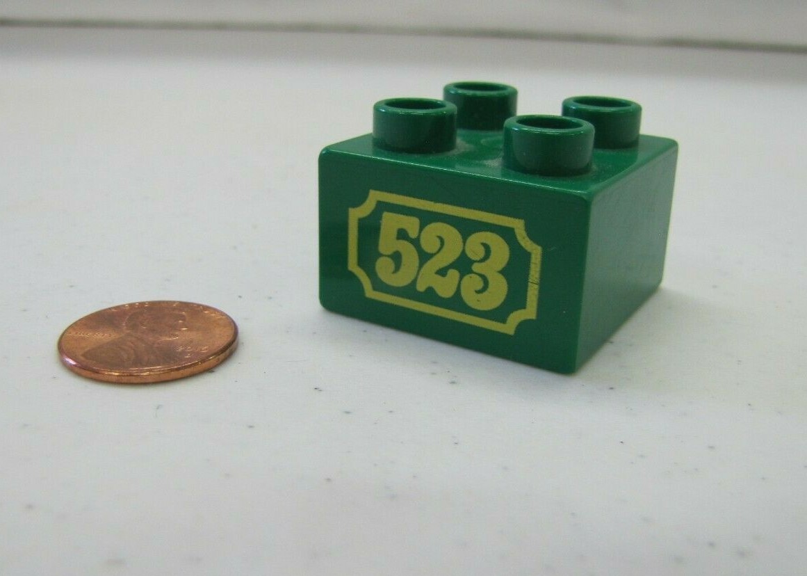 Lego Duplo #523 Train Printed Block Specialty Part Thomas The Train | eBay