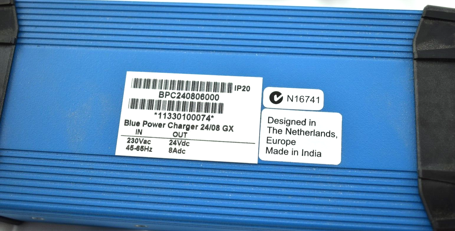 Victron 24 volt battery charger Blue Power Charger 24:8 Product No ...