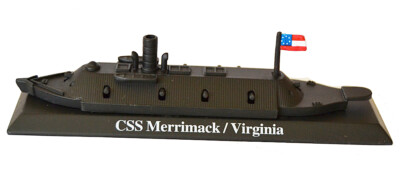 American Civil War Boxed CSS Merrimack Metal Ship Wargame ACW Usable ...
