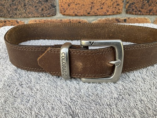 COLORADO Leather Belt** Sz: S. (Unisex) | eBay Australia