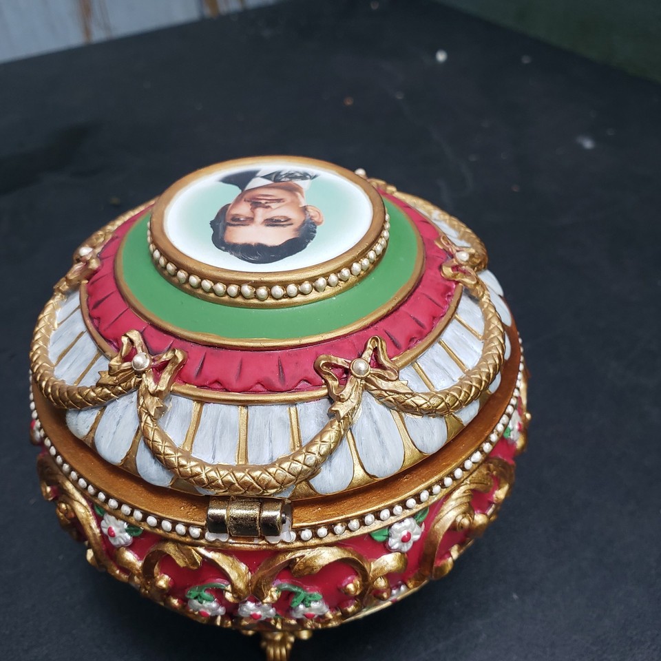 San Francisco Music Box Rhett Gone With The Wind Trinket Music Box No ...