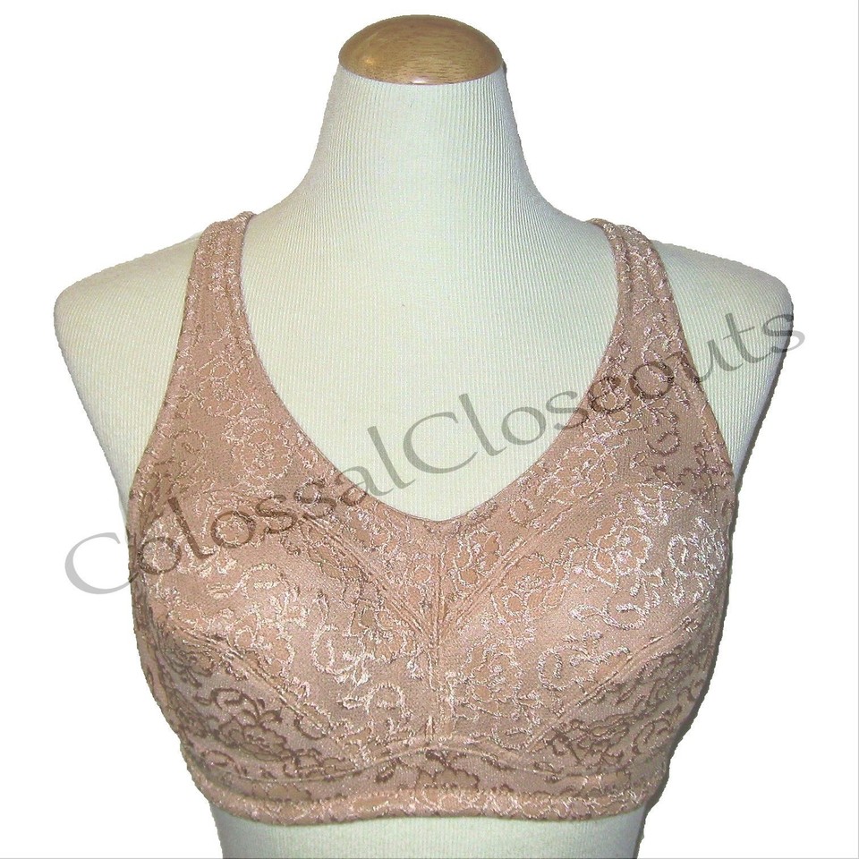 BREEZIES Lace Front Underwire Full Coverage Support Bra w/ UltimAir ...