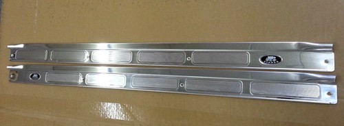 1970-72 TRANS AM & CAMARO BODY DOOR SILL PLATE SET W/BLACK RIVETS ...