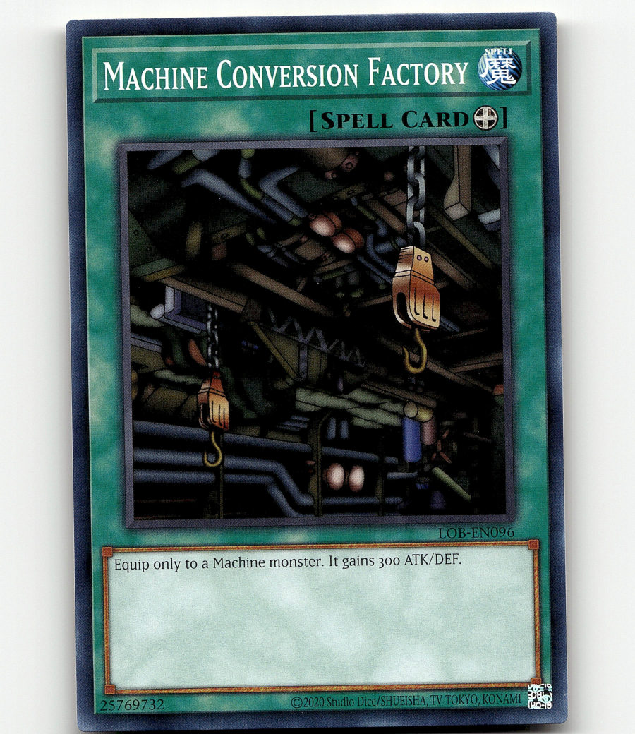 Yugioh - Machine Conversion Factor - Legend of Blue Eyes White Dragon ...