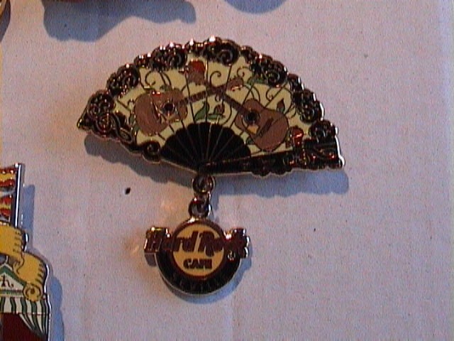 HRC Hard Rock Cafe Pin Seville Sevilla Fan dangler | eBay