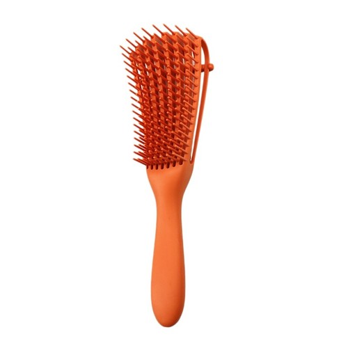 Hair Brush Detangling Brush Scalp Massage Hair Comb 3A to 4C Kinky Wavy ...