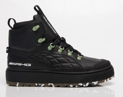 Puma Mercedes-AMG Petronas Motorsport Ren Boots Men black/dusty green ...