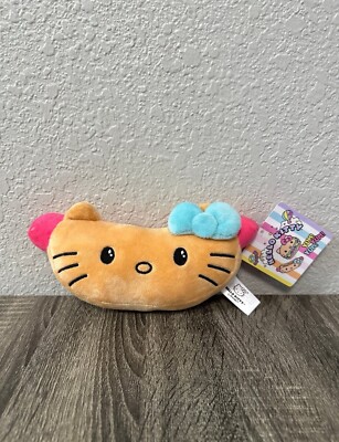 Hello Kitty Hot Dog Sandwich Plush Bun Toy Stuffed 9” Rare Sanrio Frank ...