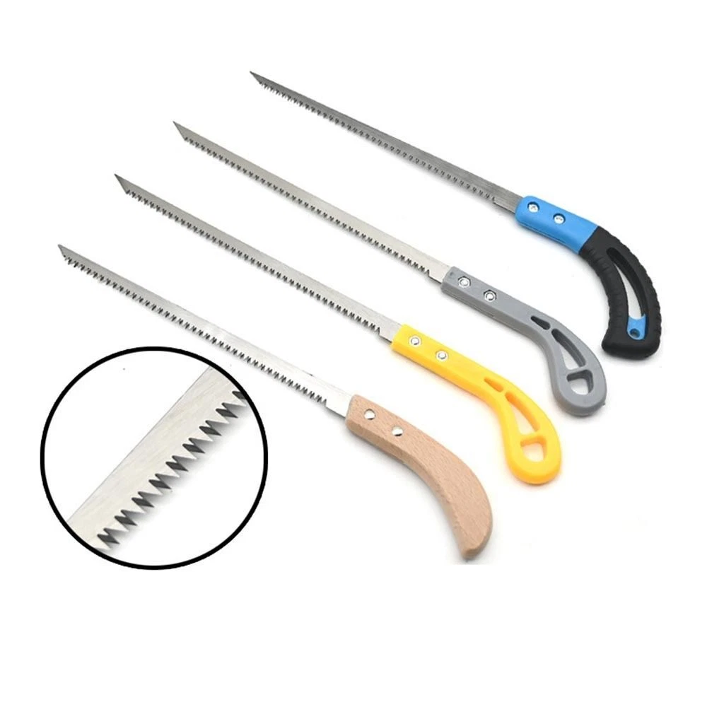 Hand Saw Cutting Steel