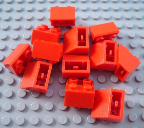 LEGO Lot of 12 Red 2x2 Inverted Slope Pieces | eBay