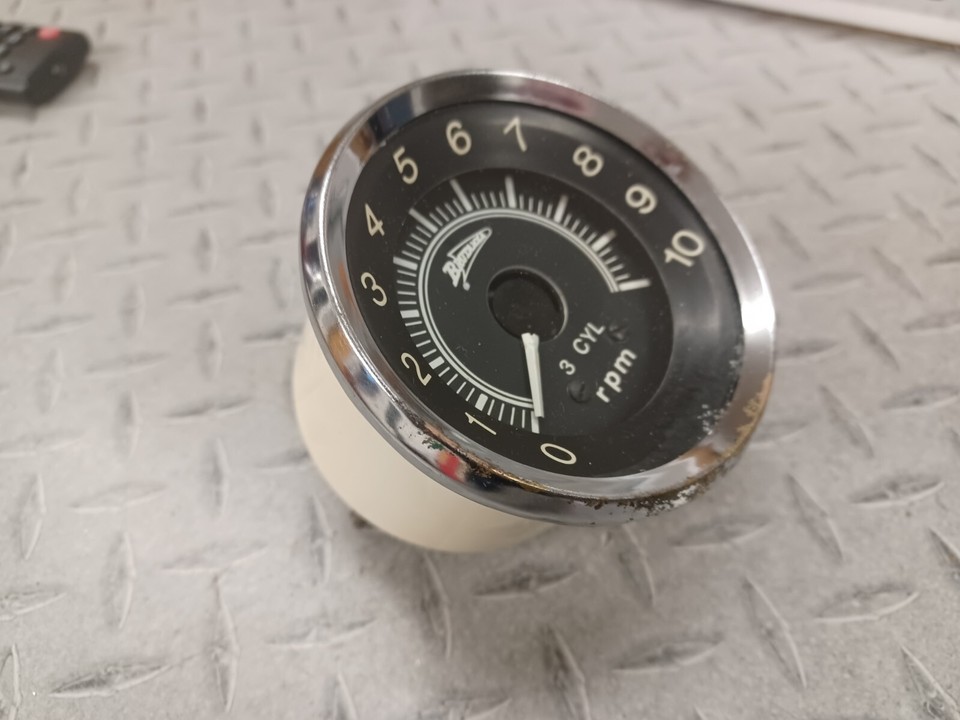 Vintage Brutanza Snowmobile 1973-1974 Brut LC-44 3 Cylinder Tach | eBay