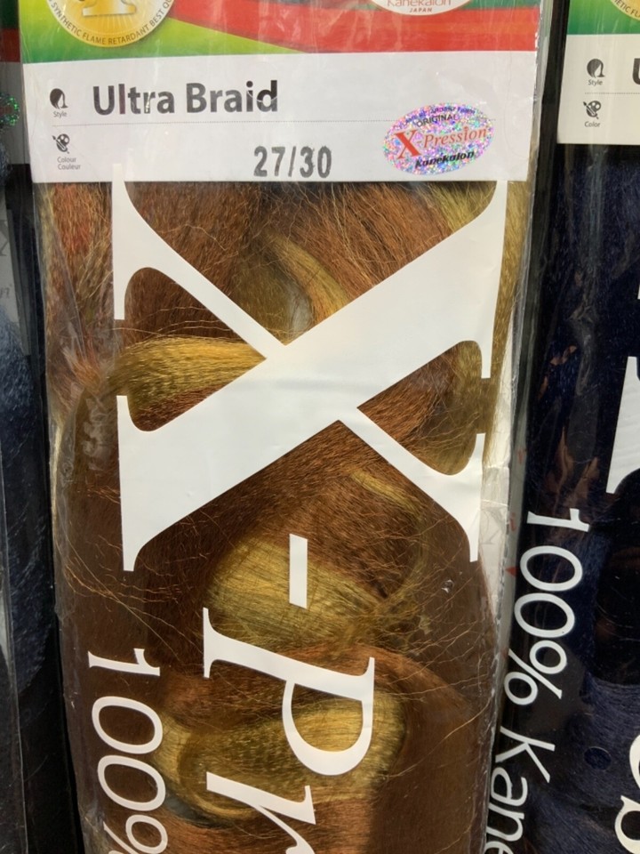 XPRESSION ULTRA BRAID HAIR FOR BRAIDING, EXPRESSION "KANEKALON ...