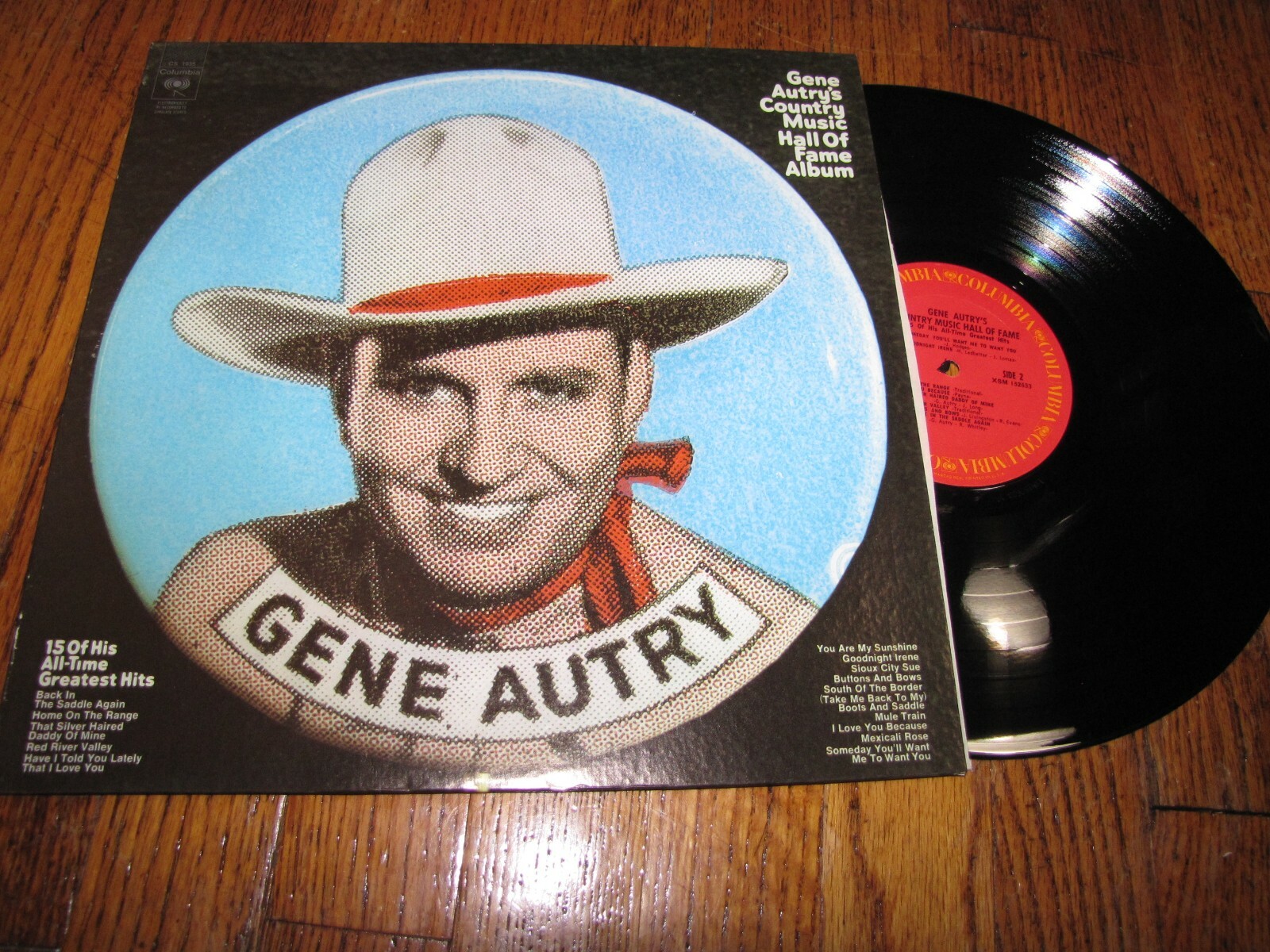 GENE AUTRY - COUNTRY MUSIC HALL OF FAME ALBUM - COLUMBIA RECORDS LP | eBay