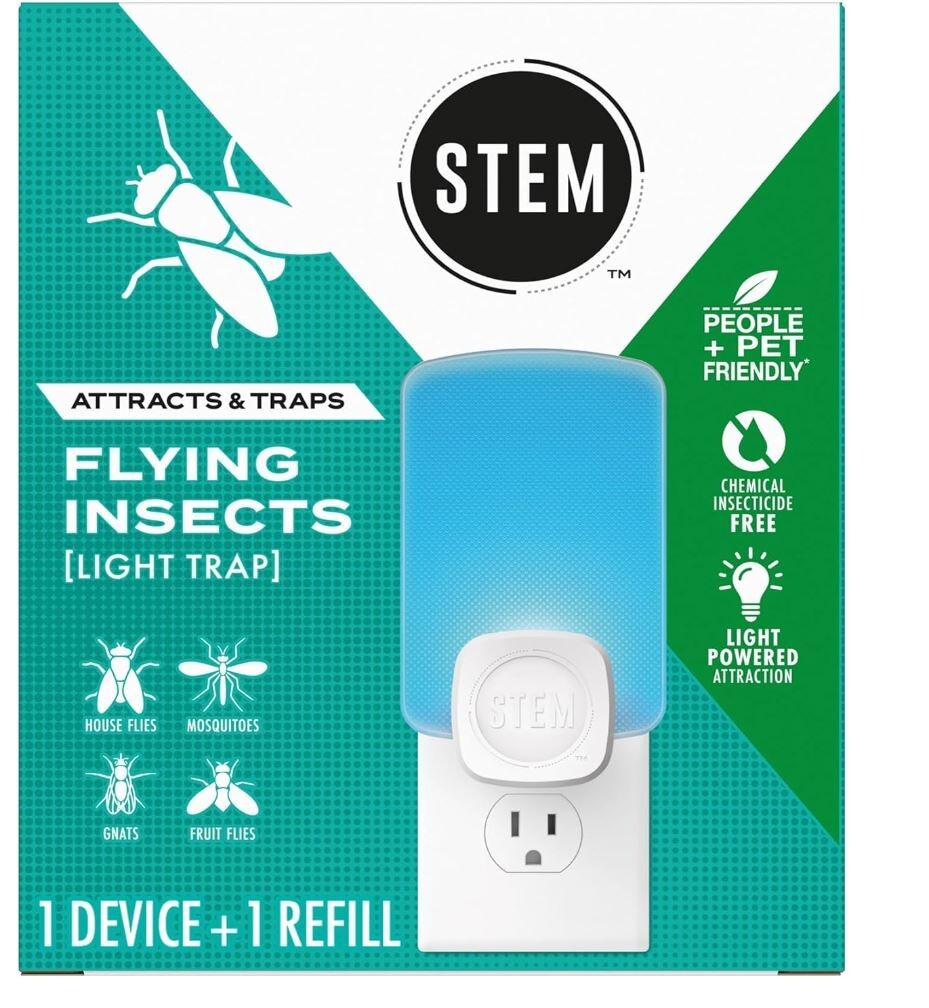 STEM Light Trap: Indoor Fruit Fly Trap & 1 Refill , Effective Insect ...