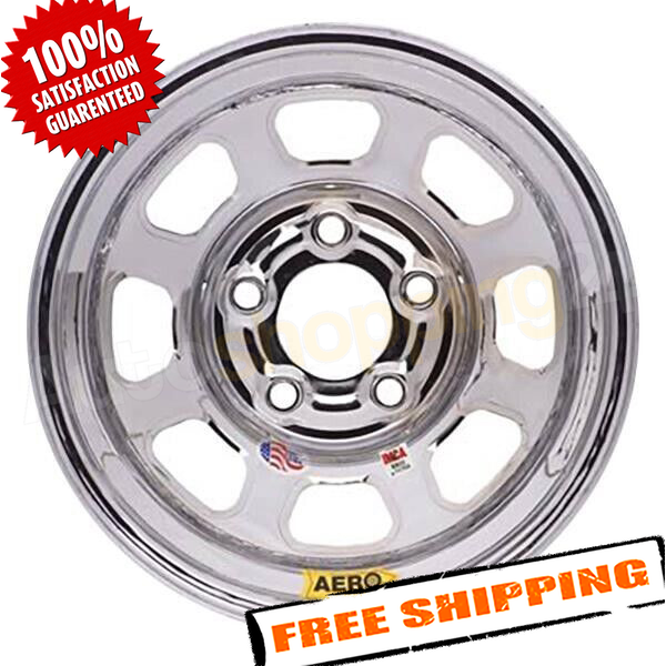 Aero Race Wheels 52-285030 15x8 52 Series Chrome Steel Wheel | eBay