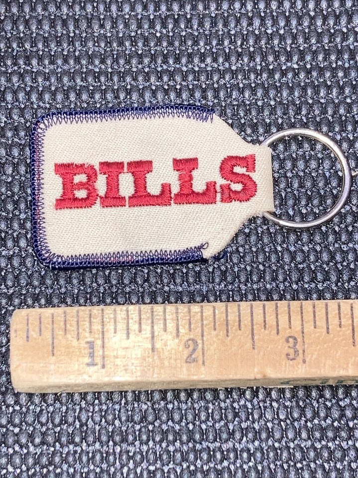 Vintage Buffalo Bills Key NFL Football Key Chain Embroidered Patch ...