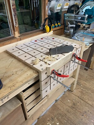 HDS Wooden DIY Woodwork Carpentry Joinery Workbench Bench Table Top ...