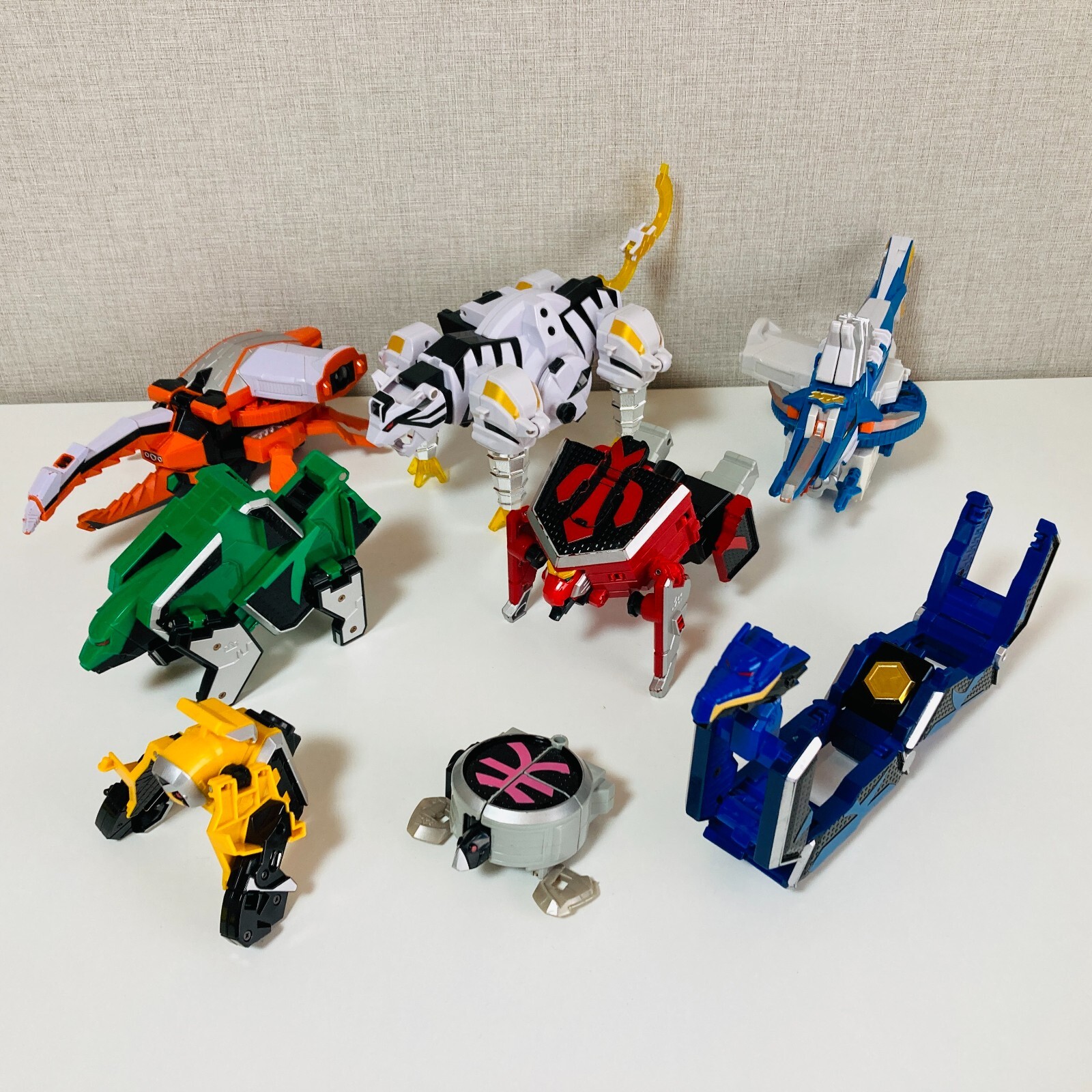 BANDAI Japan Megazord DX Power Rangers Samurai Super Sentai Shinkenger ...