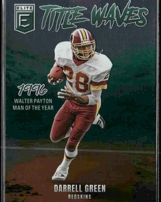 2025 Donruss Elite Darrell Green #7 Title Waves Redskins | eBay