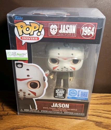 Funko Pop Movies Jason #1964 Hot Topic Scare Fair Exclusive With ...