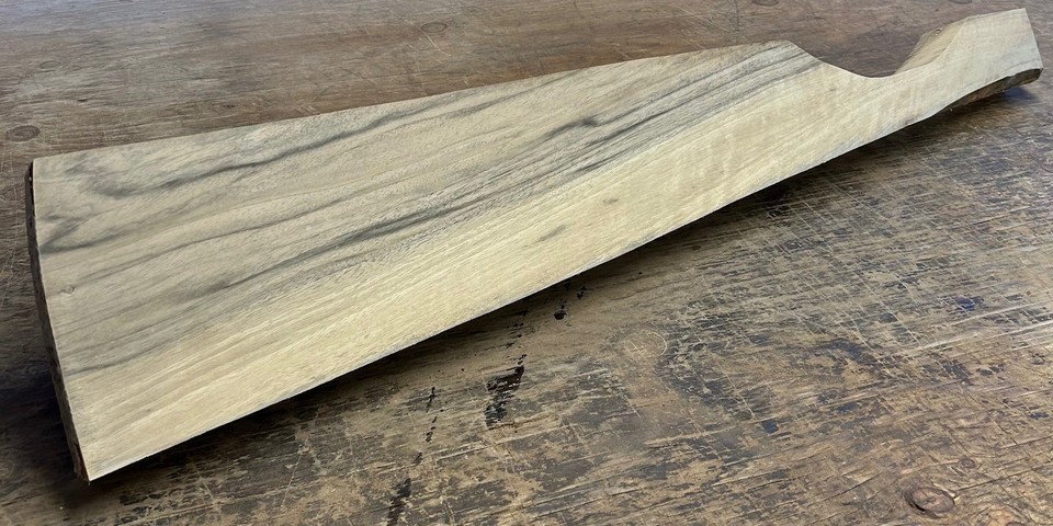 TIGER STRIPED CURLY BEAUTIFUL! English Walnut Rifle Blank Gunstock ...