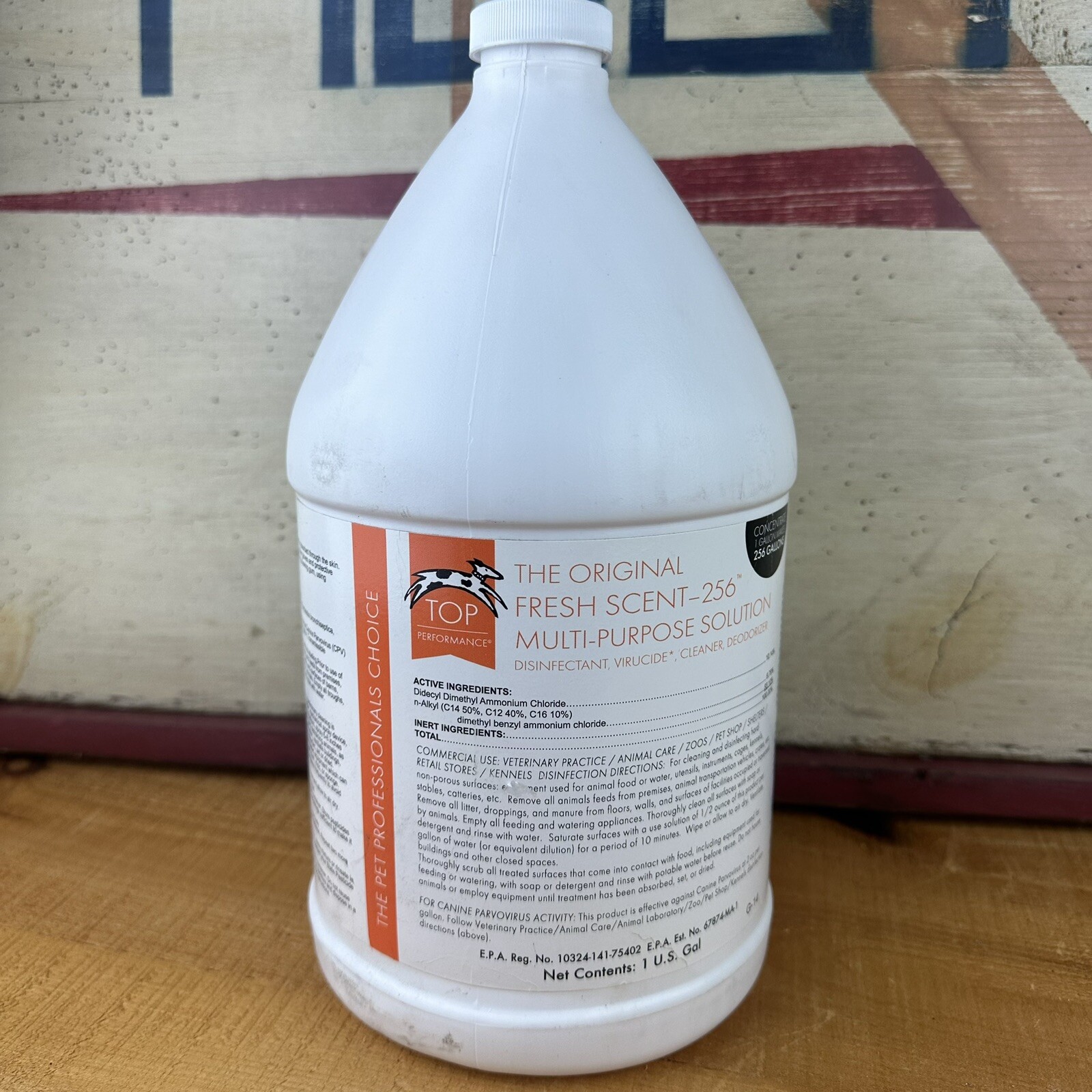 Top Performance 256 Disinfectant and Deodorizer Fresh 1-gallon for sale ...
