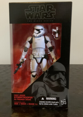 Hasbro Star Wars The Black Series 6-Inch First Order Stormtrooper #4 ...
