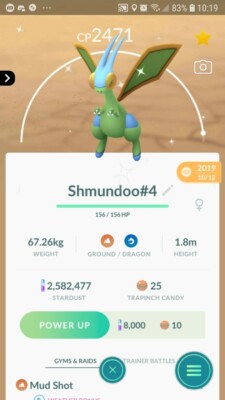 Shiny Trapinch Evolution