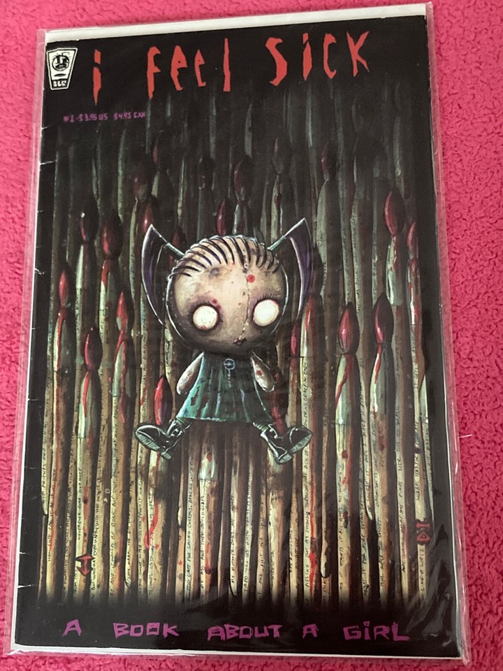 WEIRD COMICS LOT I FEEL SICK LAND OF NOD DENNIS WORDEN CRUEL UNUSUAL ...